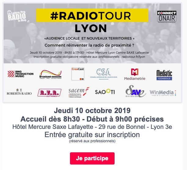 Les pros de la pub radio se retrouvent au RadioTour - Radiopub