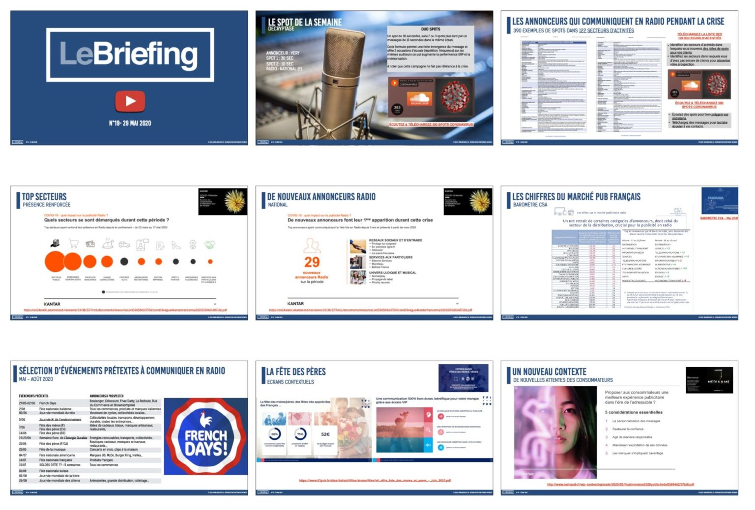 Le Briefing du 29 mai, une formation à distance précieuse pour aider ...